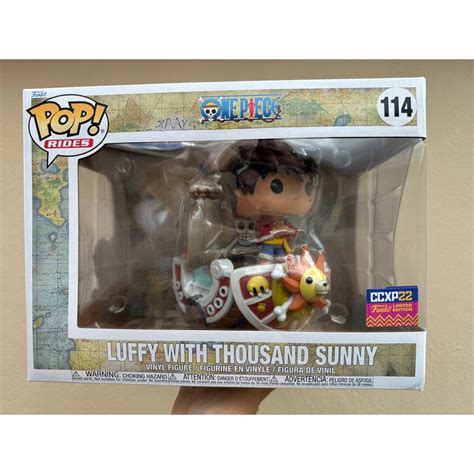Funko Pop One Piece Luffy With Thousand Sunny 114 CCXP 22 Exclusive