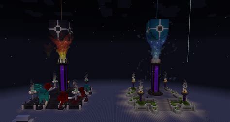 Nether And Overworld Spawn Planned Out For Our Multiplayer R Minecraft