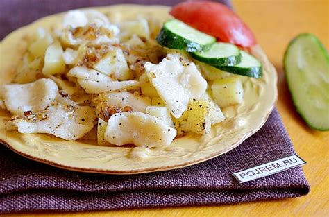 Галушки с картошкой - рецепт с фото на Pojrem.ru