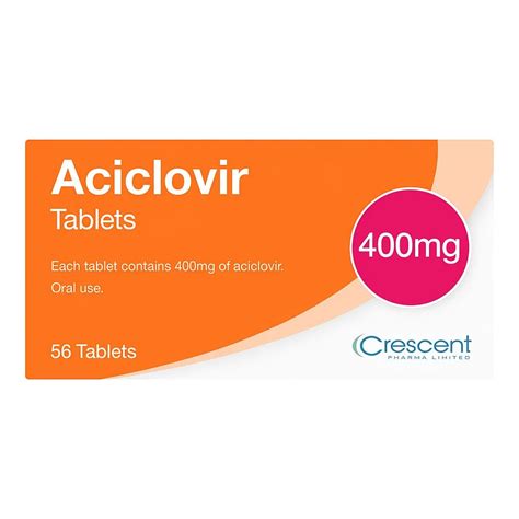 Aciclovir Tablets Dr Weightmans