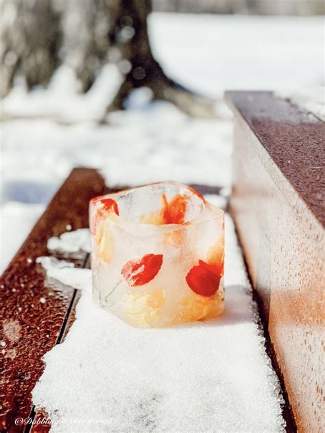 Ice Candles How To Diy Winter Lanterns Tutorial