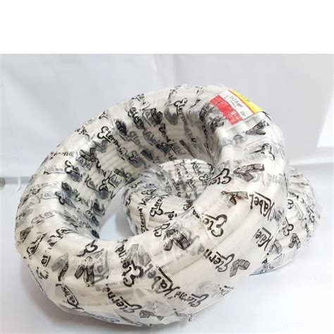 Jual KABEL LISTRIK KAWAT KABEL ETERNA NYM 2X2 5 50M ROLL WHITE