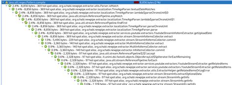 high number of memory allocations when parsing timeago dates · issue