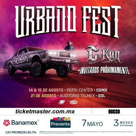 Urbano Fest Vol 2 En Cdmx Y Guadalajara Durante Agosto 2026