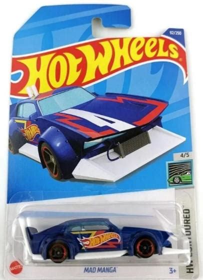 Carrinho Hot Wheels Mad Manga Mattel Carrinho De Brinquedo Magazine Luiza