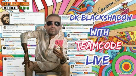 Team Code And Open Room Matchesbgmi Live Tamil Bgmi Dkblackshadow