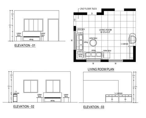 Elevation Plan With Dimensions Design Talk