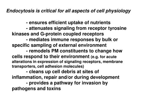 Ppt Clathrin Mediated Endocytosis Powerpoint Presentation Free