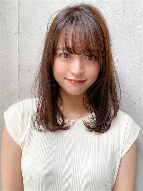 コスメストレートでナチュラルな大人可愛いワンカールスタイル 表参道･青山の美容院･美容室グループ Kanow Group