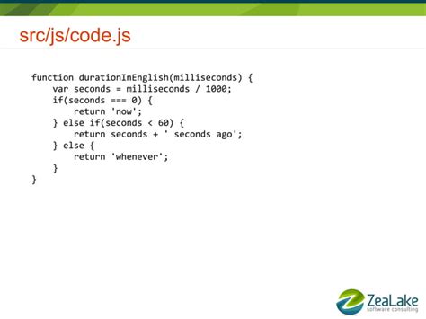 Continuous Integration For Front End JavaScript PPT