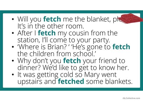 Bring Take Get Fetch English ESL Powerpoints
