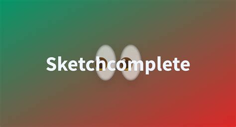 Sketchcomplete A Hugging Face Space By Vsanimator