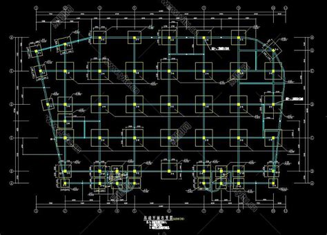 三层商场cad建筑图纸， 三层商场cad图纸下载 素材下载易图网cad设计图纸库