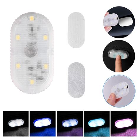 Car Interior 5v Led Lighting Finger Touch Sensor Reading Lamp Led