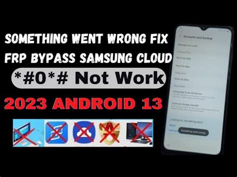 All Samsung Mobile S Frp Bypass Android 13 With Out PC Android V11 12