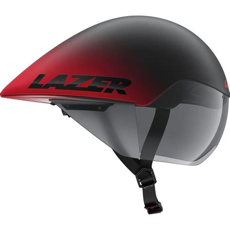 Lazer Volante Kineticore Time Trial Helmet Matte Black Red Bike24