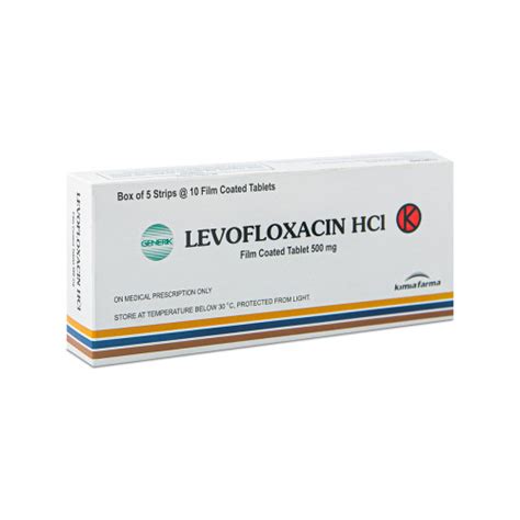 Levofloxacin 500 Mg 10 Tablet Kimia Farma Alodokter Shop