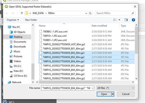 Qgis Cannot Set Natural Color For Sentinel Raster Data
