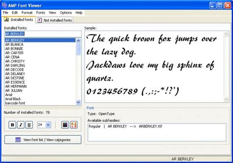 Amp Font Viewer Download