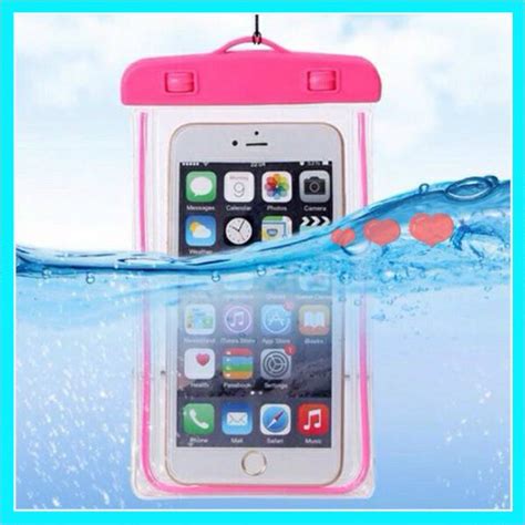 Jual WATERPROOF HP CASE HANDPHONE POUCH BAG COVER HP ANTI AIR UNIVERSAL CASE HP Shopee Indonesia