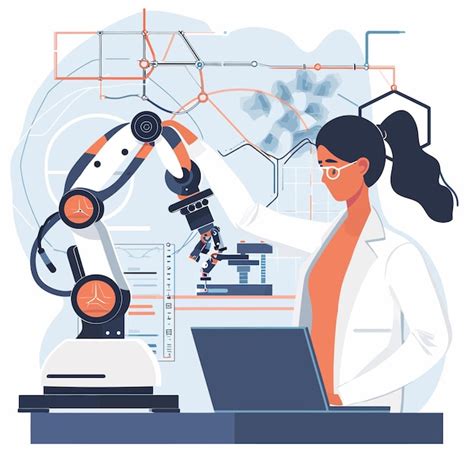 Premium Vector Research Lab Biochemical Engineering