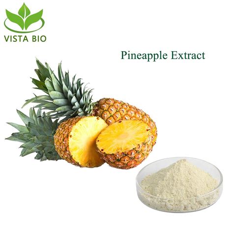 Natural Organic Nutritional Supplement Pineapple Extract Bromelain