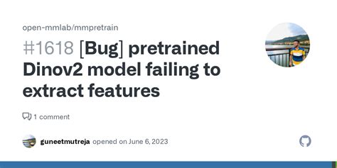 Bug Pretrained Dinov2 Model Failing To Extract Features Issue 1618