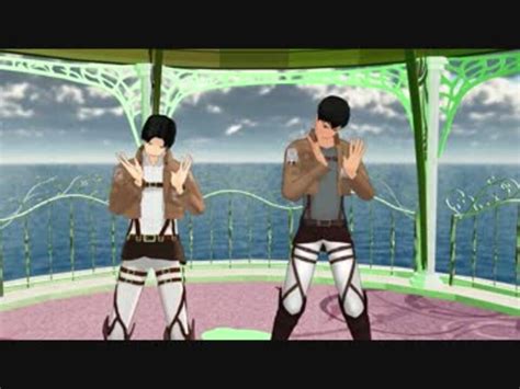 【進撃のmmd】マルコとベルトルトでte Yut Te ニコニコ動画