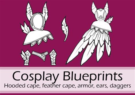 Bird Warrior Xayah Cosplay Patterns And Tutorial By Pretzl Cosplay Pdf