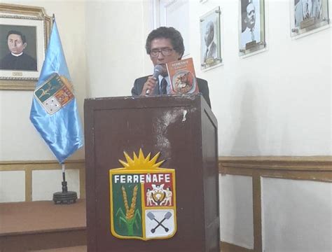 Chiquitín Salazar destaca en libro Ferreñafe El embrujo de su comida la importancia de la