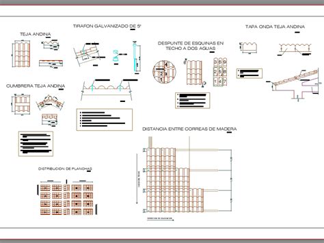 Cubierta De Teja En Ipt Descargar Cad Gratis 43635 Kb Bibliocad