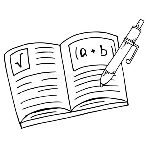 Matemáticas álgebra Geometría Trigonometría Pizarra Ilustración del