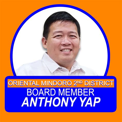 Board Member Anthony Yap
