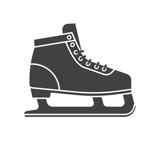 Ice Skating Shoes 14722906 Vector Art At Vecteezy