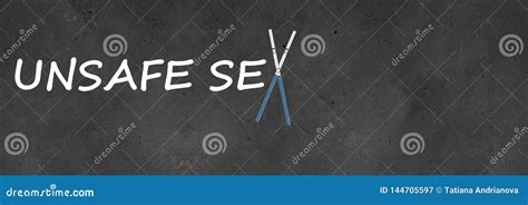 Text Unsafe Sex Letter X Made With Two Positive Pregnancy Tests With