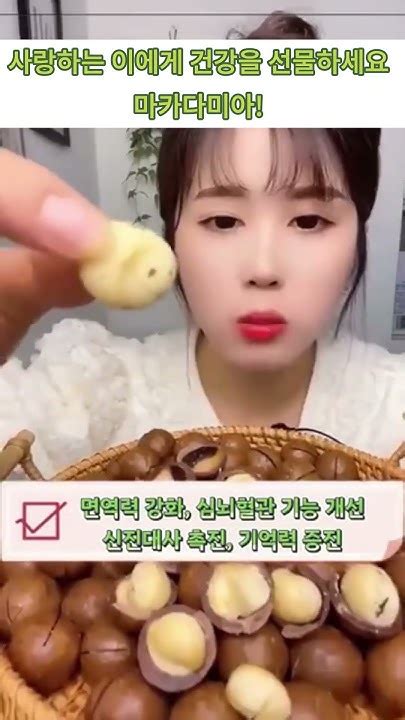 견과류의 제왕 저온 베이킹 마카다미아 Youtube
