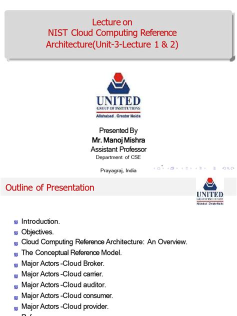 Cc Unit Iii Lecture 1 And 2 Pdf