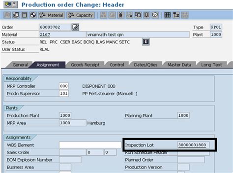 Integration Between Pp Module And Qm Module Sap Community