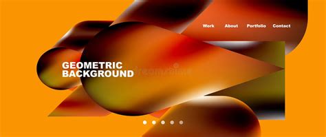 Creative Geometric Abstract Background Design Stock Vector