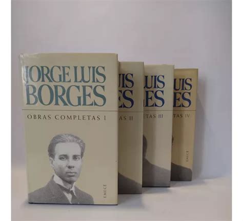 Obras Completas 4 Tomos Jorge Luis Borges Emece