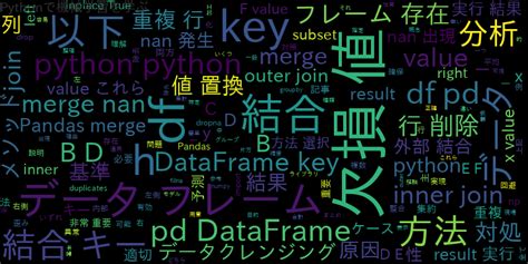 pandas mergeでnanが出現する理由と対処法データ結合のトラブル対応 自作で機械学習モデルAIの使い方を学ぶ