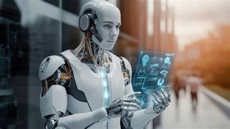 Artificial Intelligence In Healthcare Analyzing Human Body Scan Stock