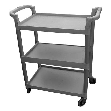 08m Grey Plastic Trolley Red Hot Chilli Northwest Ltd