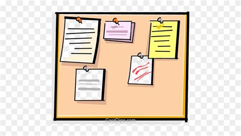 Blank Bulletin Board Great Powerpoint Clipart For Presentations 3261248