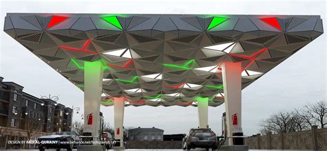 Design Gas Station تصميم محطات وقود Behance