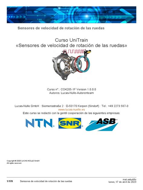 Sensores De Ruedas Pdf Inductor Generador Eléctrico