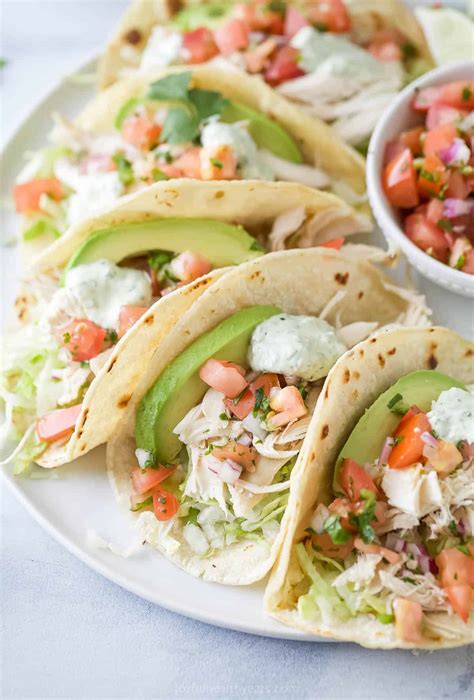 Rotisserie Chicken Tacos Recipe Happy Healthy Eating Good To Know