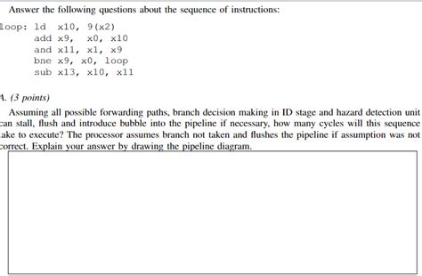 Solved Answer The Following Questions About The Sequence Of Chegg