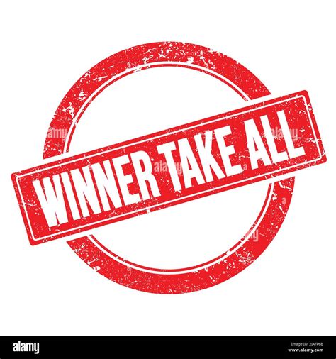 Winner Take All Cut Out Stock Images Pictures Alamy