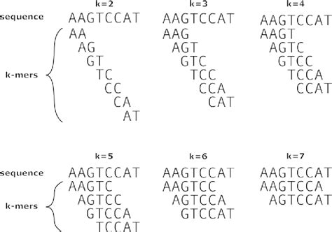 Figure 1 From Guide To K Mer Approaches For Genomics Across The Tree Of